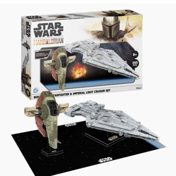 Star Wars | Toys | Star Wars Mandalorian 3d Puzzle Boba Fett ...